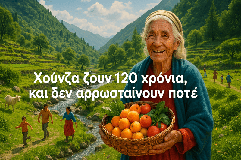 Οι Χούνζα ζουν 120 χρόνια, δεν αρρωσταίνουν, και γεννούν παιδιά στα 65 ...